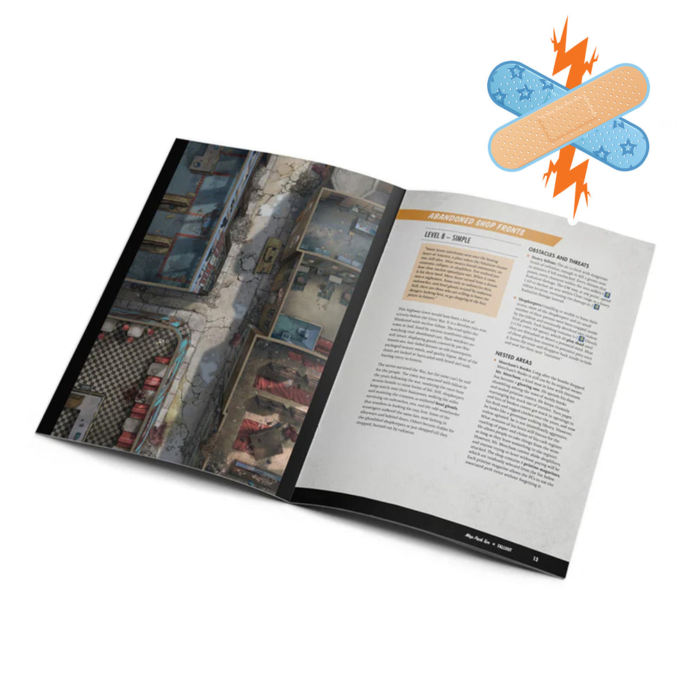 Fallout: The Roleplaying Game Wasteland Locales Map Pack – Whalebacker